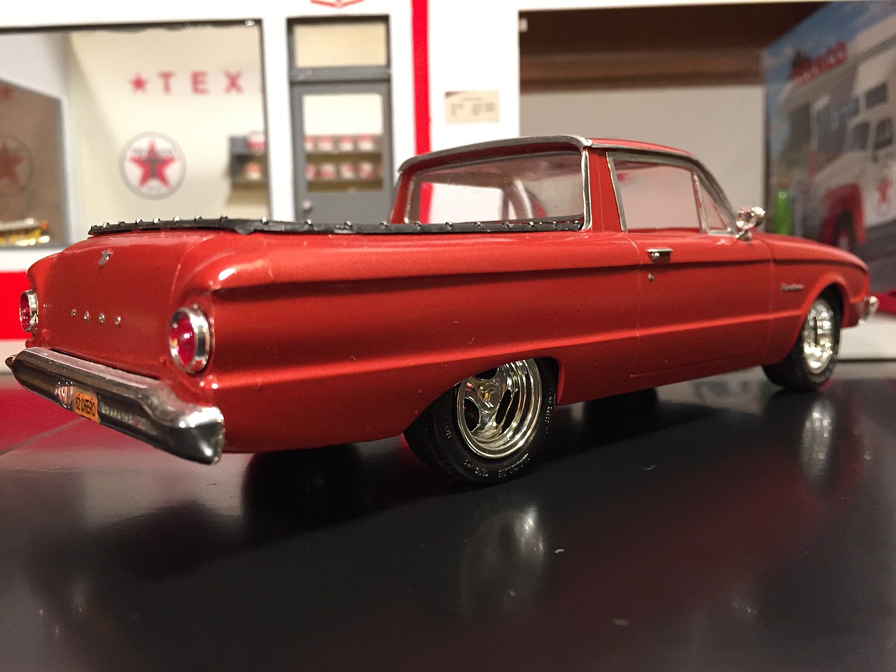 1960 FORD RANCHERO OHIO GEO -- Plastic Model Car Truck Vehicle Kit -- 1 ...