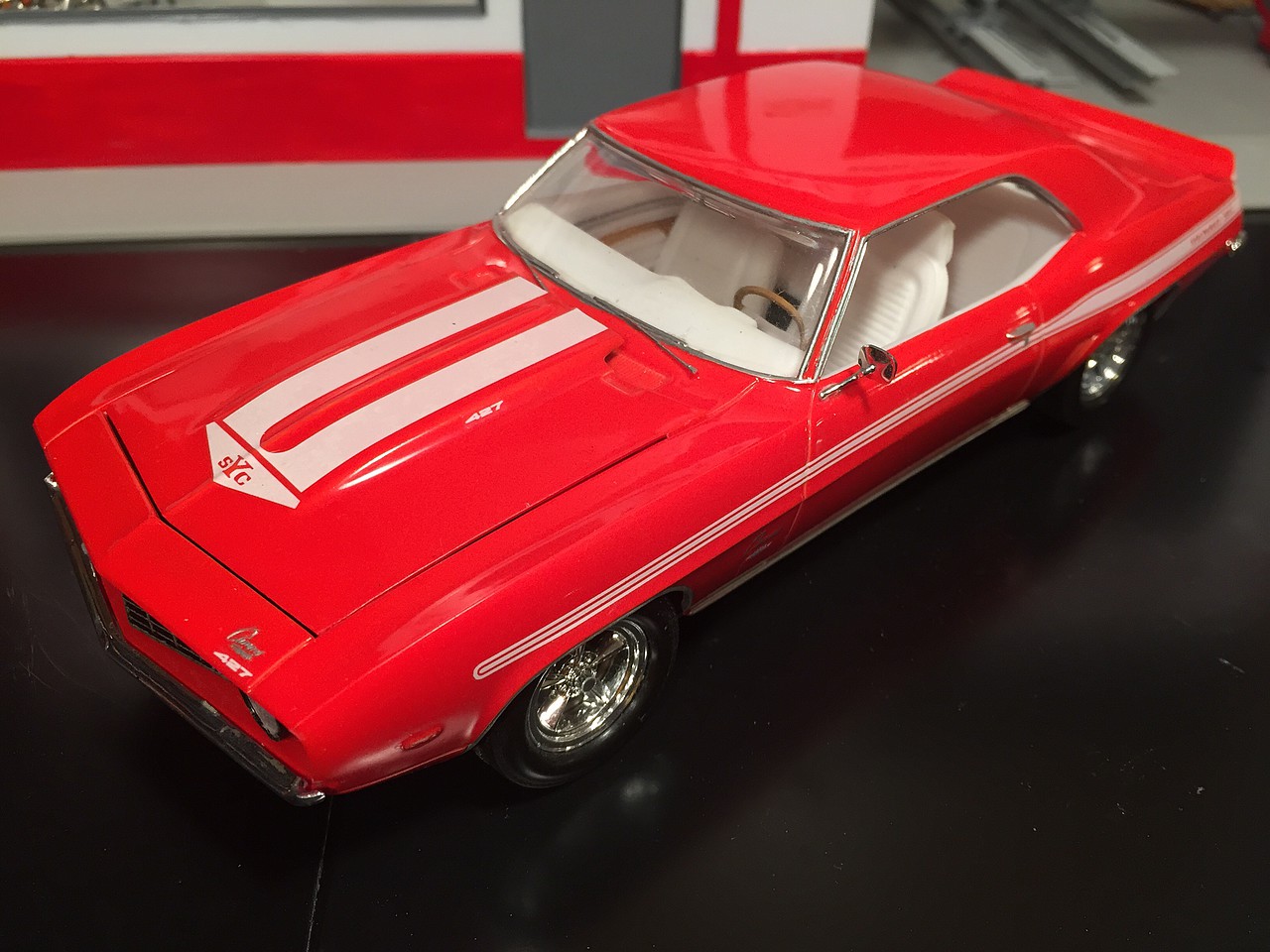 '69 Chevy Camaro Yenko -- Plastic Model Car Kit -- 1/25 Scale ...