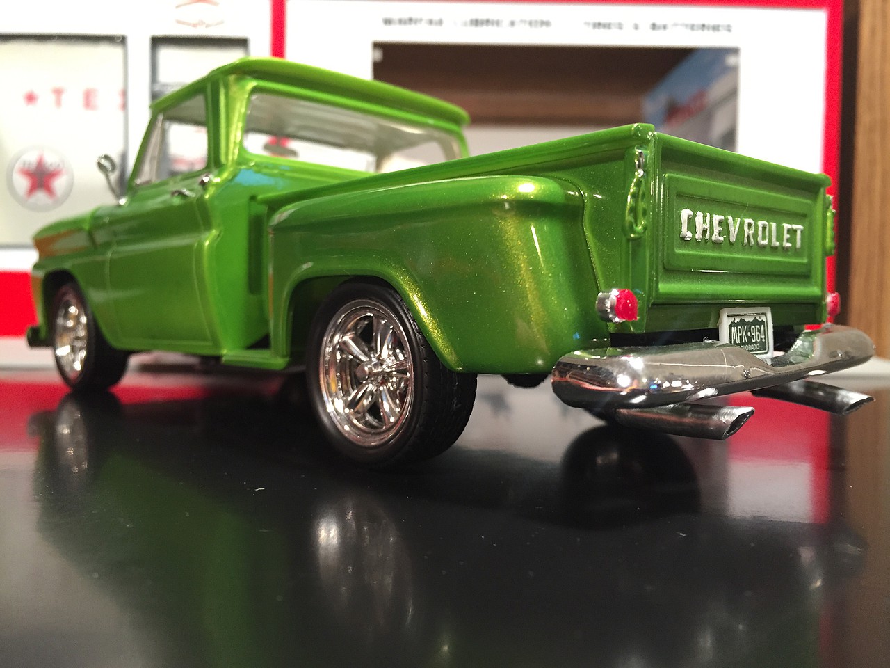 1965 Chevy Stepside Pickup 2'n1 -- Plastic Model Truck Kit -- 1/25 ...