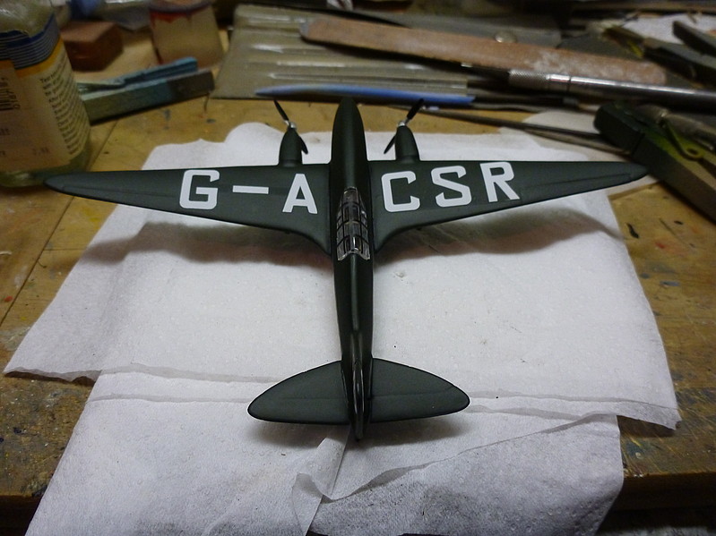 Comet Racer Green -- Plastic Model Airplane Kit -- 1/72 Scale ...