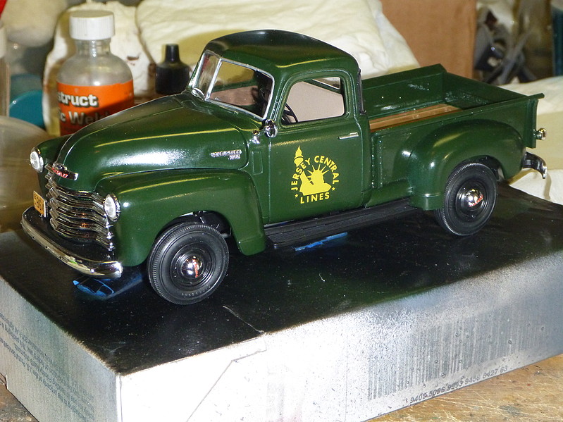 1950 Chevy 3100 Texaco Pickup -- Plastic Model Truck Kit -- Scale 1/25 ...