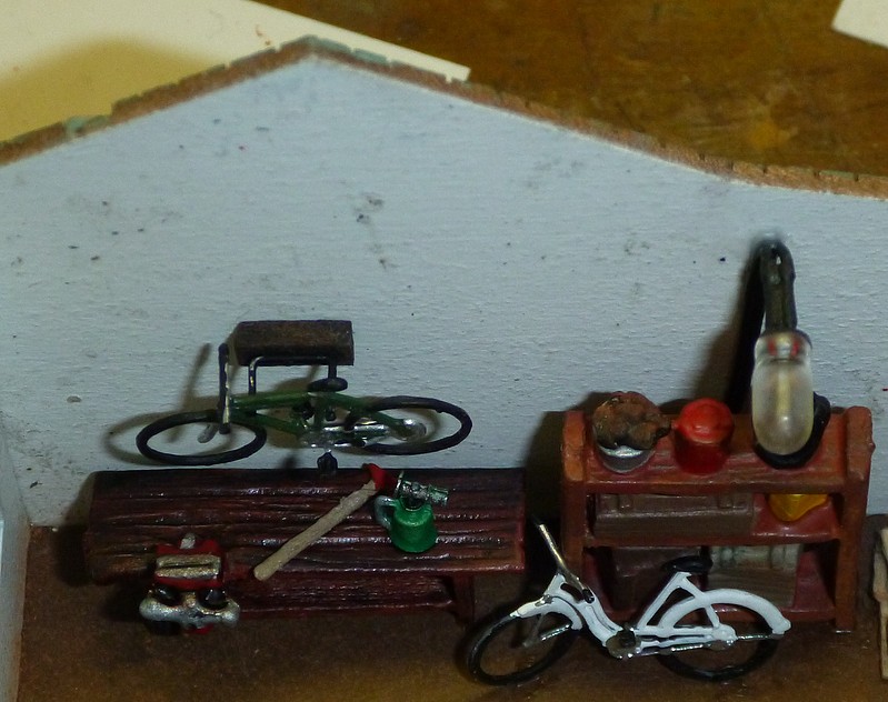 Work Bench Interior Details -- HO Scale Model Railroad Building ...