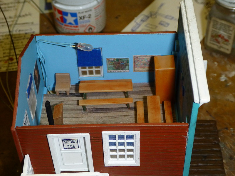 Sheriff, General Store & Dentist Western Style -- HO Scale Model ...