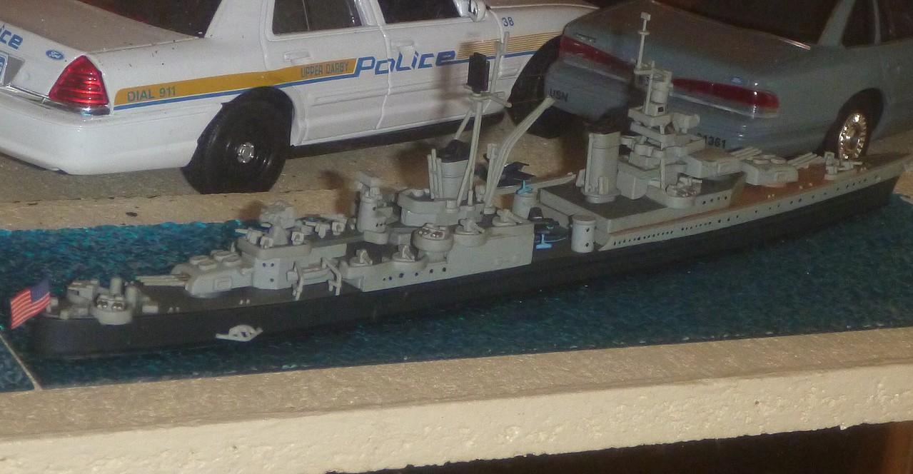 Gallery Pictures Tamiya US Navy Indianapolis Cruiser Boat Plastic Model ...