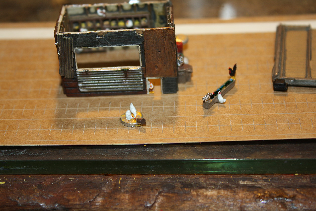 Chicken Coop -- HO Scale Model Railroad Building -- #d215 pictures by ...