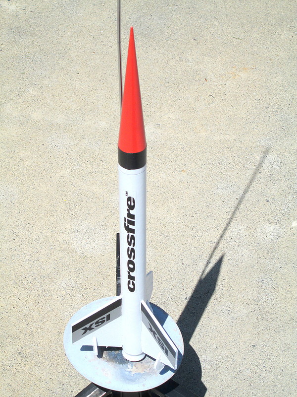 Crossfire ISX Model Rocket Kit -- Skill Level 1 -- #7220 pictures by ...