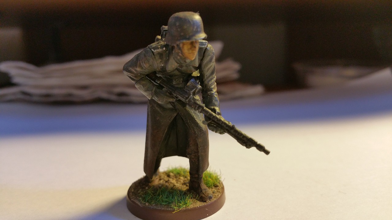 German Assault Infantry w/Winter Gear -- Plastic Model Military Figure ...