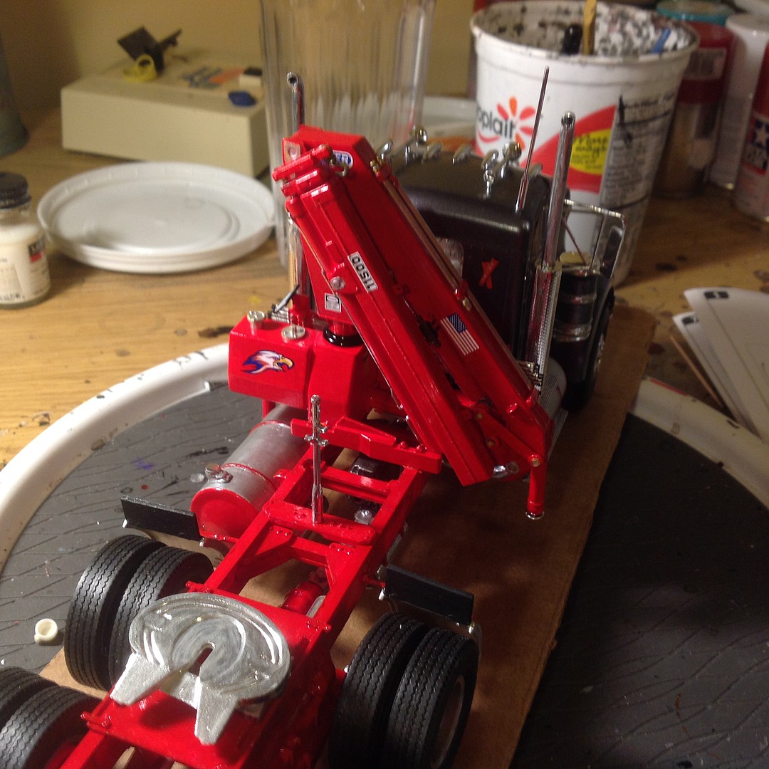 Kenworth W925 Conventional Semi Tractor -- Plastic Model Truck Kit -- 1 ...