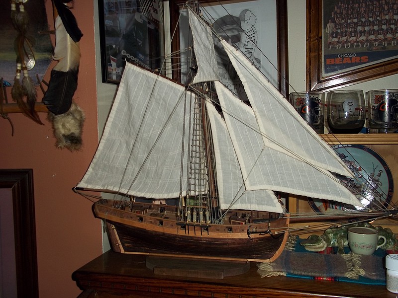 1/50 Le Renard/The Fox Wooden Model Ship Kit pictures by bigjohn ...
