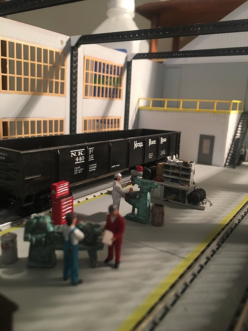 Bridgeport Vertical Milling Machine -- HO Scale Model Railroad Building ...