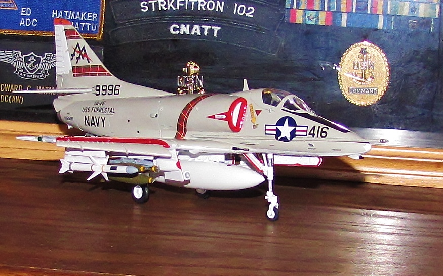 A-4 Skyhawk Blue Angels -- Plastic Model Airplane Kit -- 1/48 Scale ...