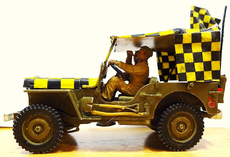 Willys Jeep Follow Me -- Plastic Model Military Vehicle Kit -- 1/35 ...