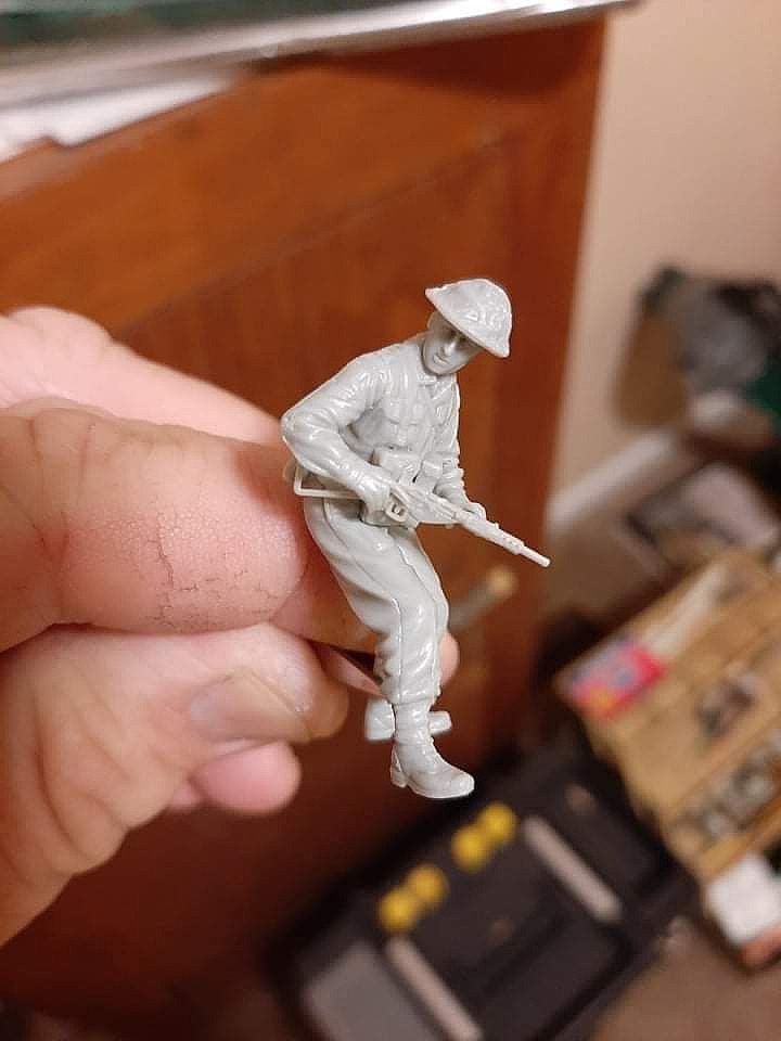 British Infantry Normandy (6) -- Plastic Model Military Figure -- 1/35 ...