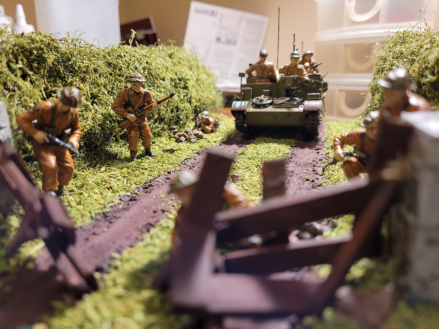 British Infantry Normandy (6) -- Plastic Model Military Figure -- 1/35 ...