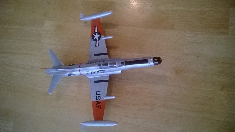 F-94 C Starfire Military Aircraft Plane -- Plastic Model Airplane Kit ...