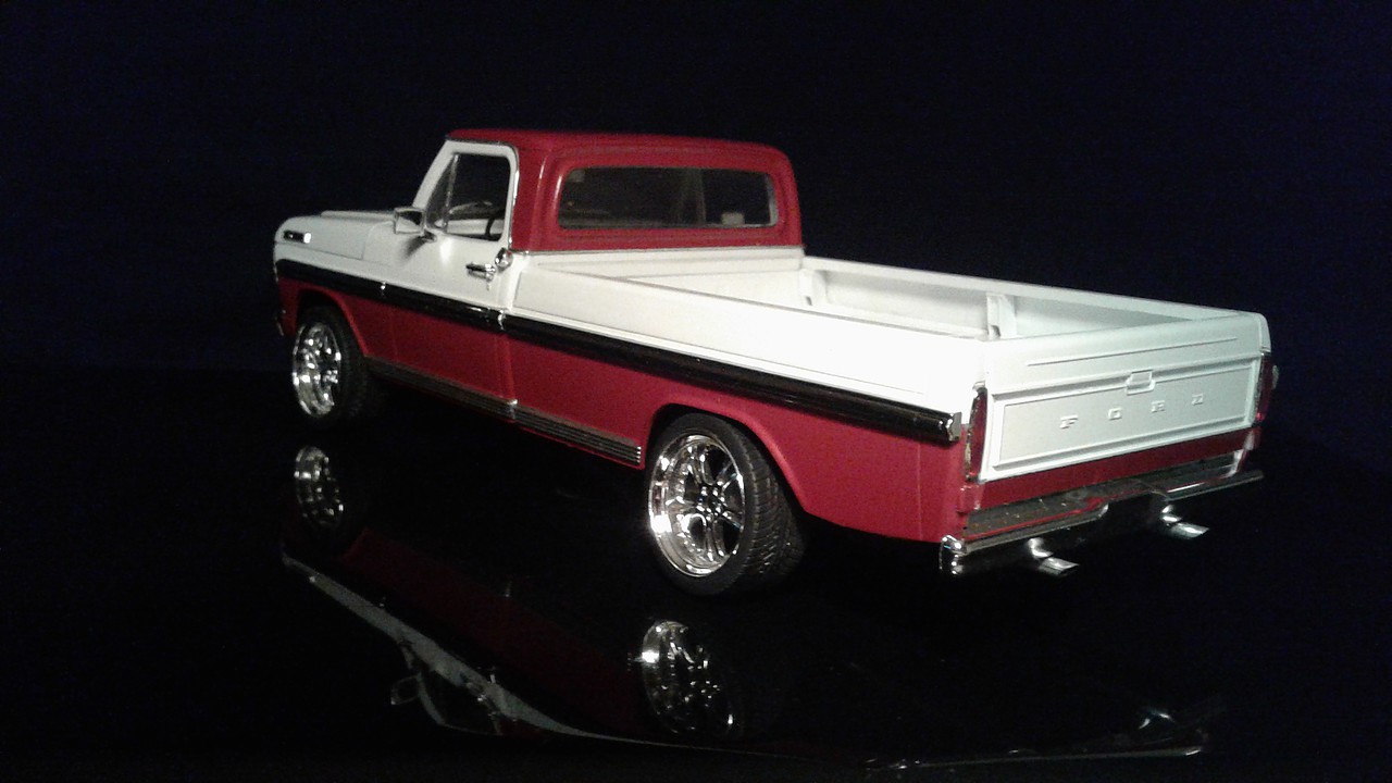 1971 Ford Ranger Pickup -- Plastic Model Car Kit -- 1/25 Scale -- #1208 ...
