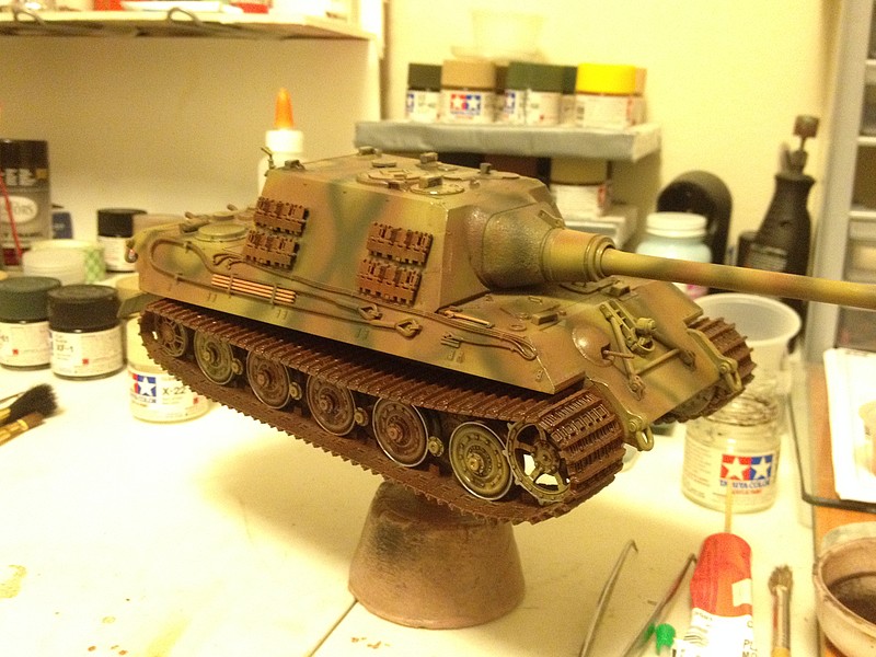 Gallery Pictures Tamiya German Heavy Tank Destroyer Jagdtiger Plastic ...