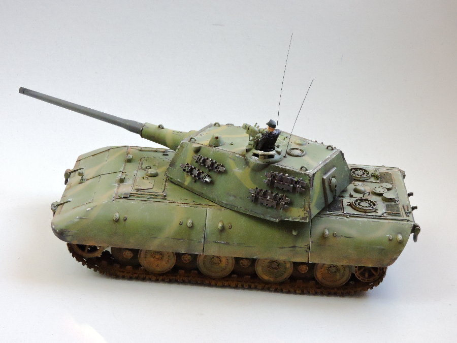 German E100 Super Heavy Tank -- Plastic Model Military Vehicle Kit -- 1 ...