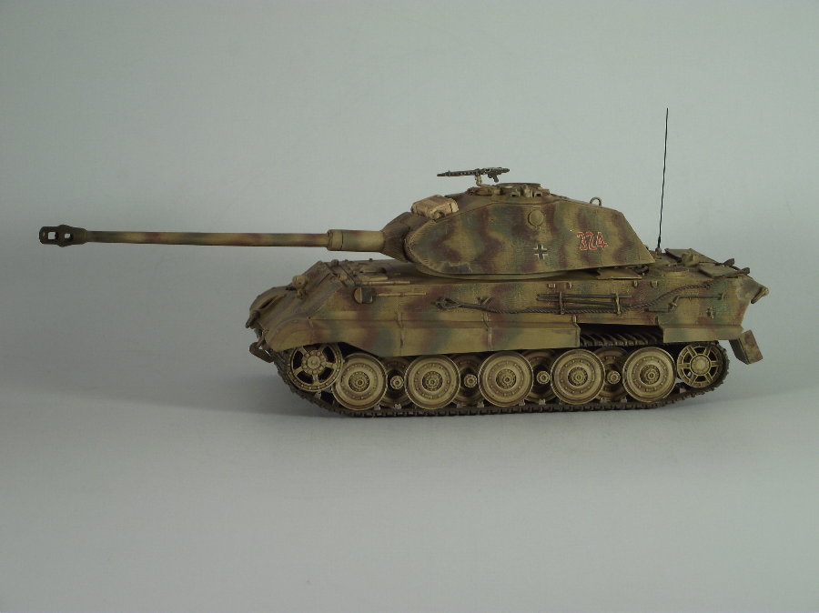 King Tiger Porsche Tank -- Plastic Model Military Vehicle Kit -- 1/35 ...