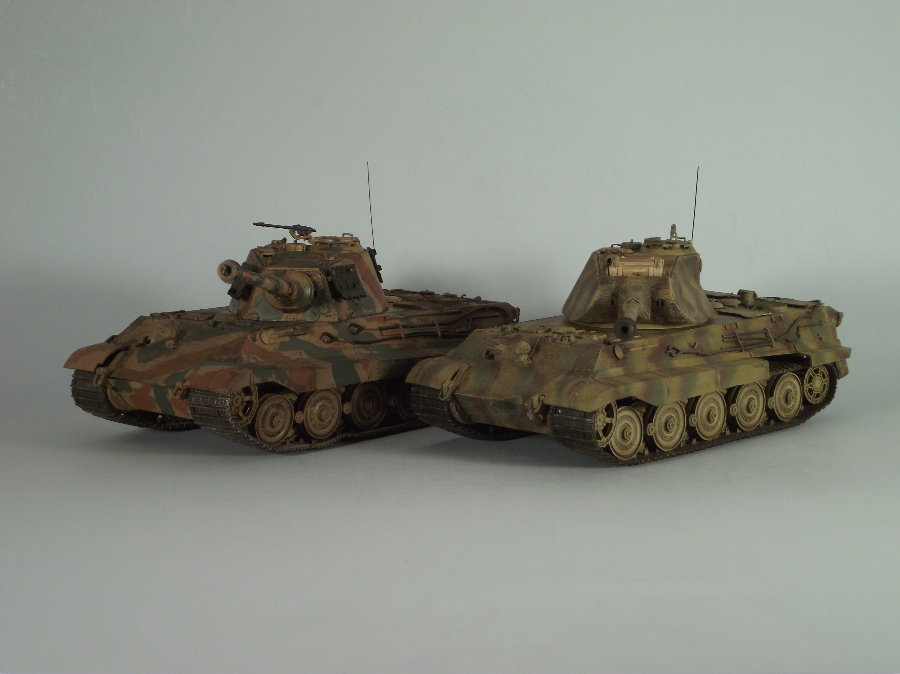 King Tiger Porsche Tank -- Plastic Model Military Vehicle Kit -- 1/35 ...