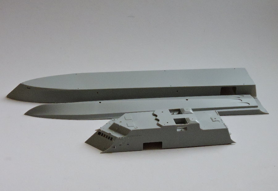 USS Freedom LCS1 Littoral Combat Ship -- Plastic Model Military Ship ...