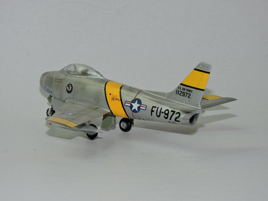 F-86F BILLIE/MARGIE 335fs -- Pre-Built Plastic Model Airplane -- 1/72 ...
