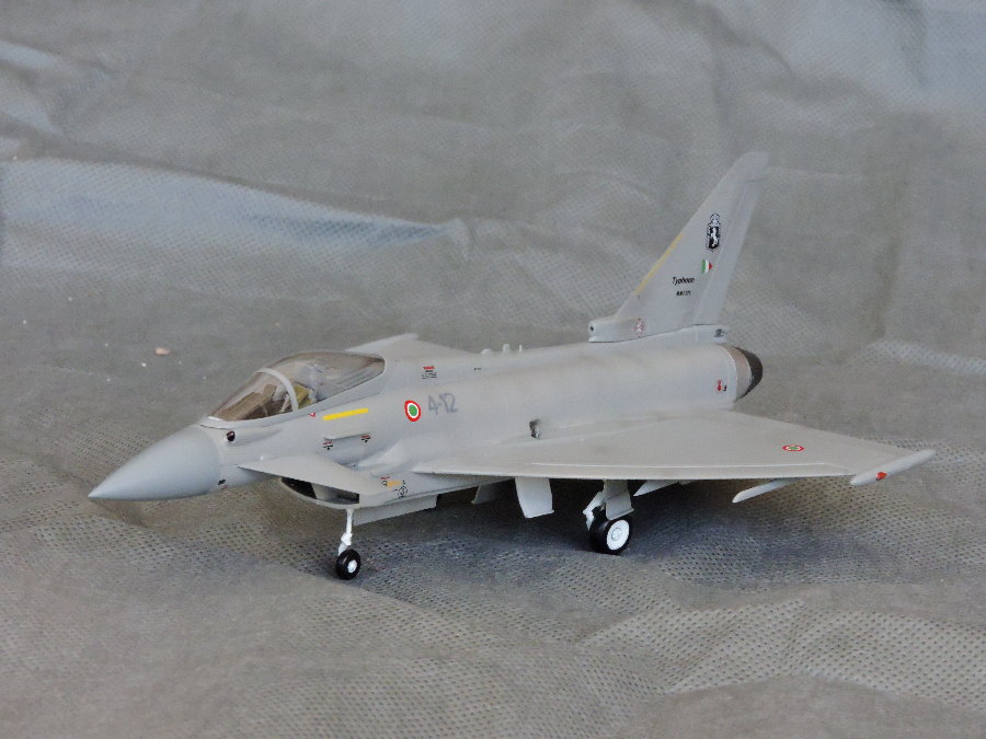EF-2000A ZH588 IAF -- Pre-Built Plastic Model Airplane -- 1/72 Scale ...