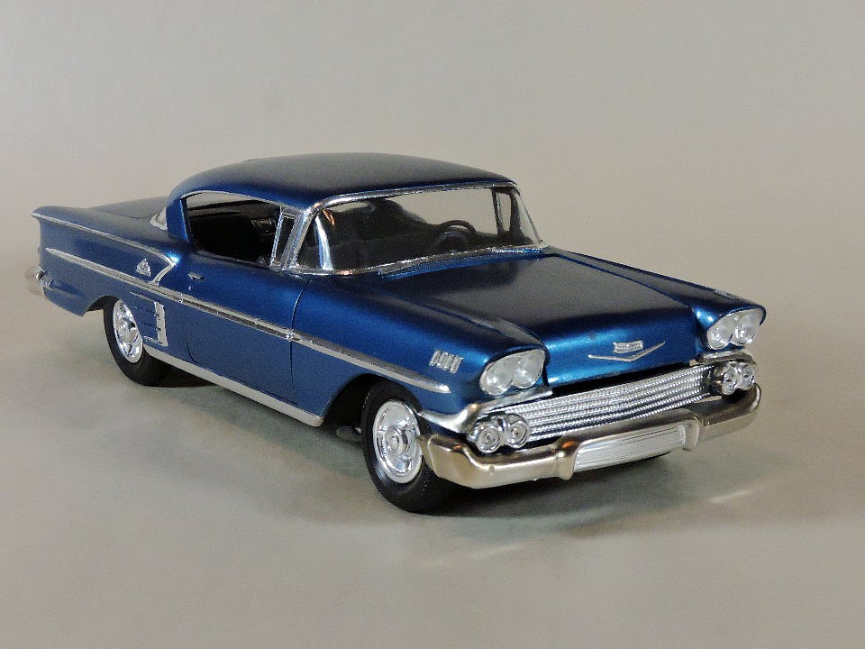 1958 Chevy Impala -- Plastic Model Car Kit -- 1/25 Scale -- #854419 ...