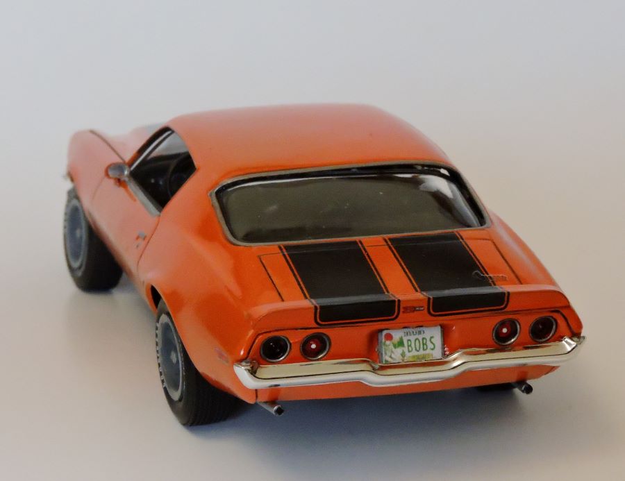 1970 Camaro Z28 Full Bumper -- Plastic Model Car Kit -- 1/25 Scale ...