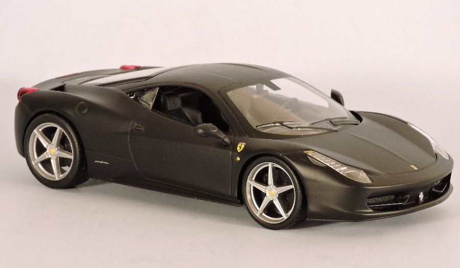 Ferrari 458 Italia -- Plastic Model Car Kit -- 1/24 Scale -- #854912 ...