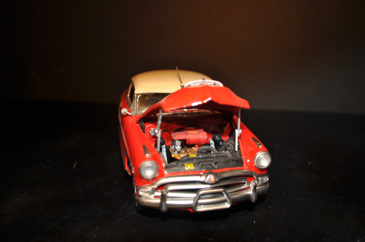 1954 Hudson Hornet Coupe -- Plastic Model Car Kit -- 1/25 Scale ...