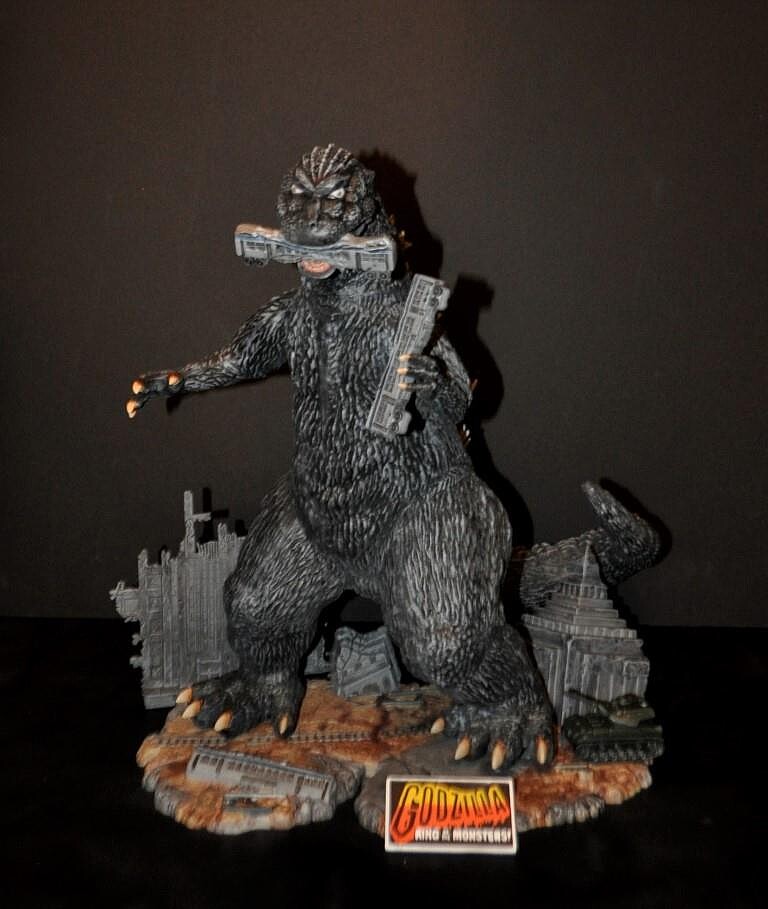 Godzilla Figure -- Plastic Model Celebrity Figure Kit -- 1/144 Scale ...