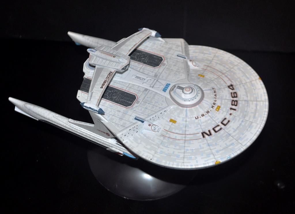 Star Trek USS Enterprise Reliant Wrath K -- Plastic Model Spacecraft ...