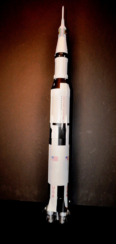 Gallery Pictures Airfix Apollo Saturn V Rocket Space Program Plastic ...