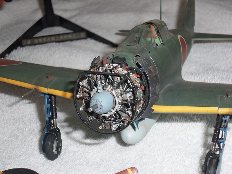 Mitsubishi A6M5 Zero Fighter Aircraft -- Plastic Model Airplane Kit ...