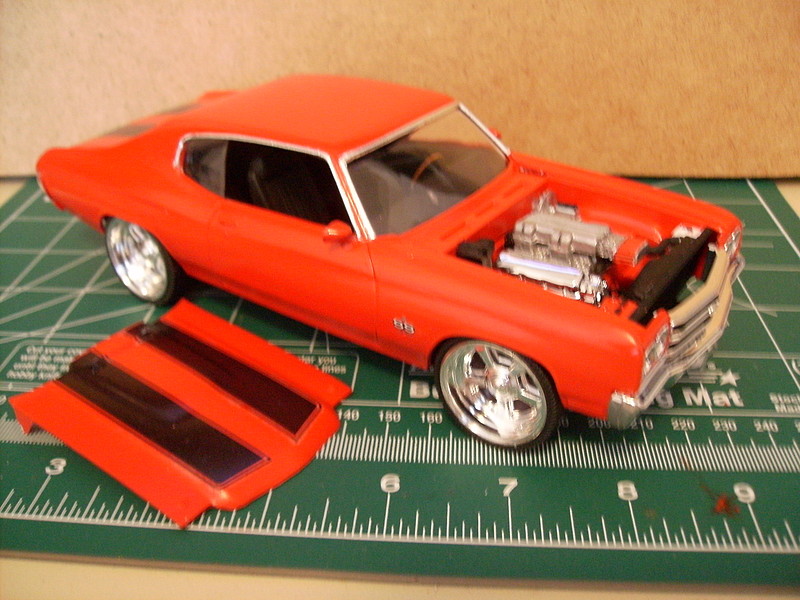 1970 Chevelle 3'n1 -- Plastic Model Car Kit -- 1/24 Scale -- #852715 ...