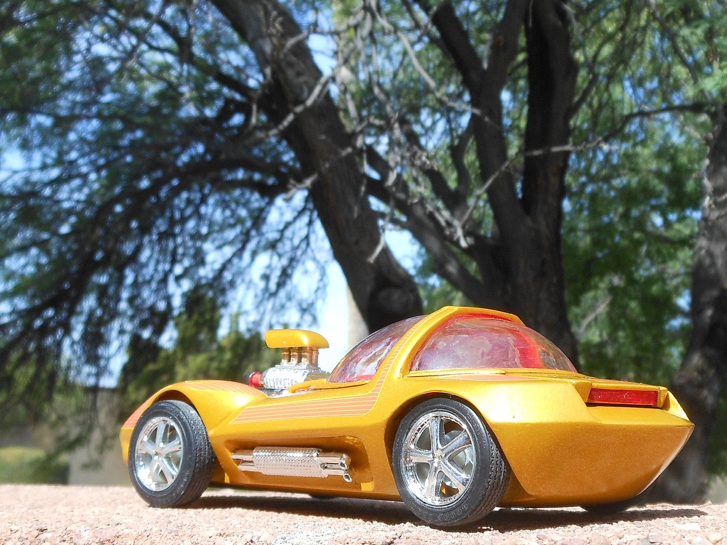 Silhouette Show Car & Custom Trailer (B.Cushenberry) -- Plastic Model ...