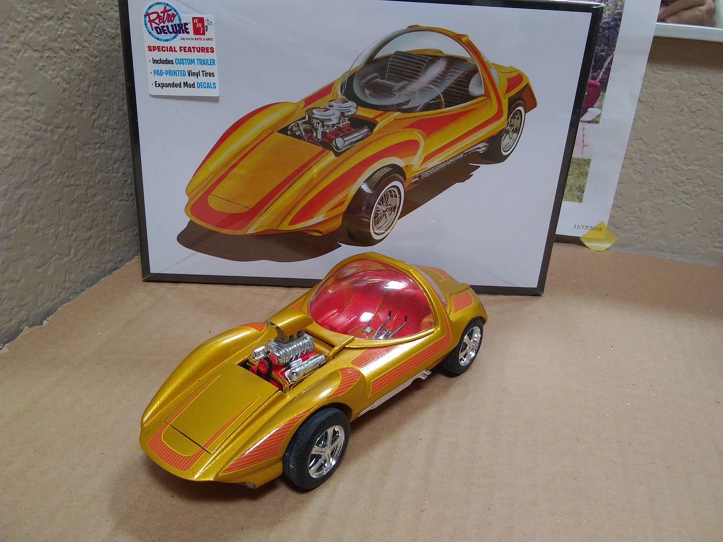 Silhouette Show Car & Custom Trailer (B.Cushenberry) -- Plastic Model ...