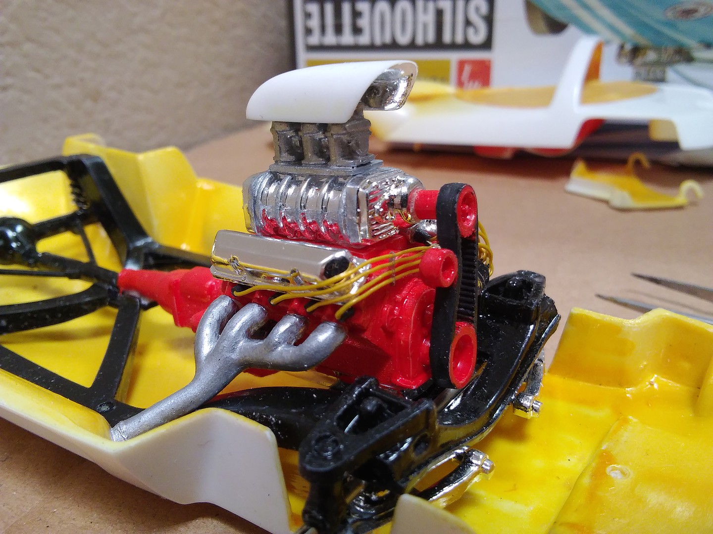 Silhouette Show Car & Custom Trailer (B.Cushenberry) -- Plastic Model ...