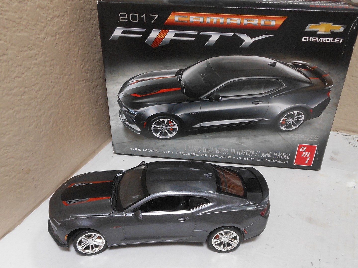 2017 Chevy Camaro FIFTY Pace Car -- Plastic Model Car Kit -- 1/25 Scale ...