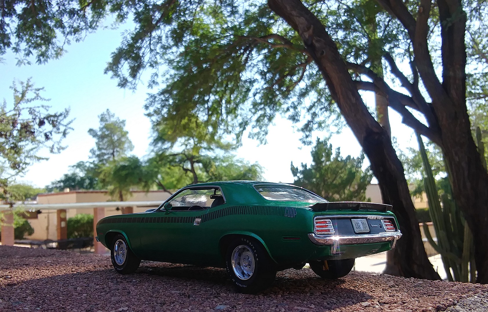 70 Plymouth AAR Cuda -- Plastic Model Car Kit -- 1/25 Scale -- #854416 ...