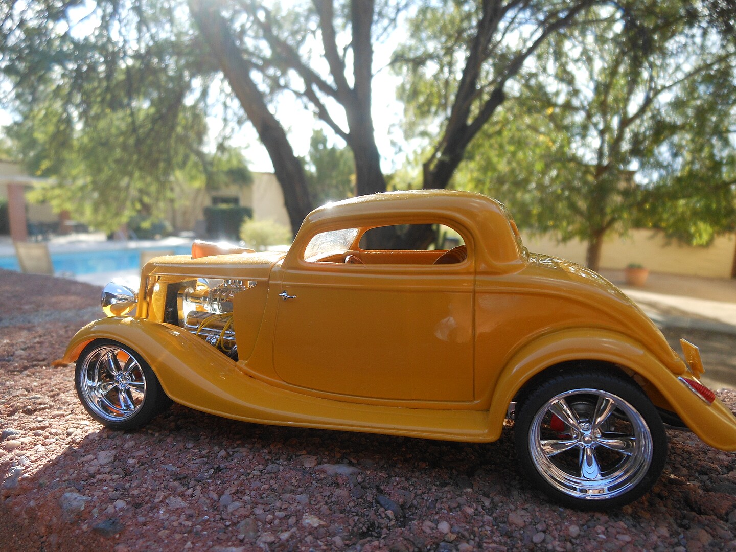 1934 Ford 5-Window Coupe Street Rod -- Plastic Model Car Vehicle Kit ...