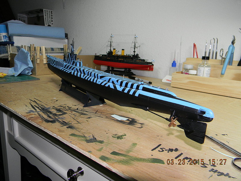 USS Gato SS-212 Sub 1944 -- Plastic Model Military Ship -- 1/144 Scale ...