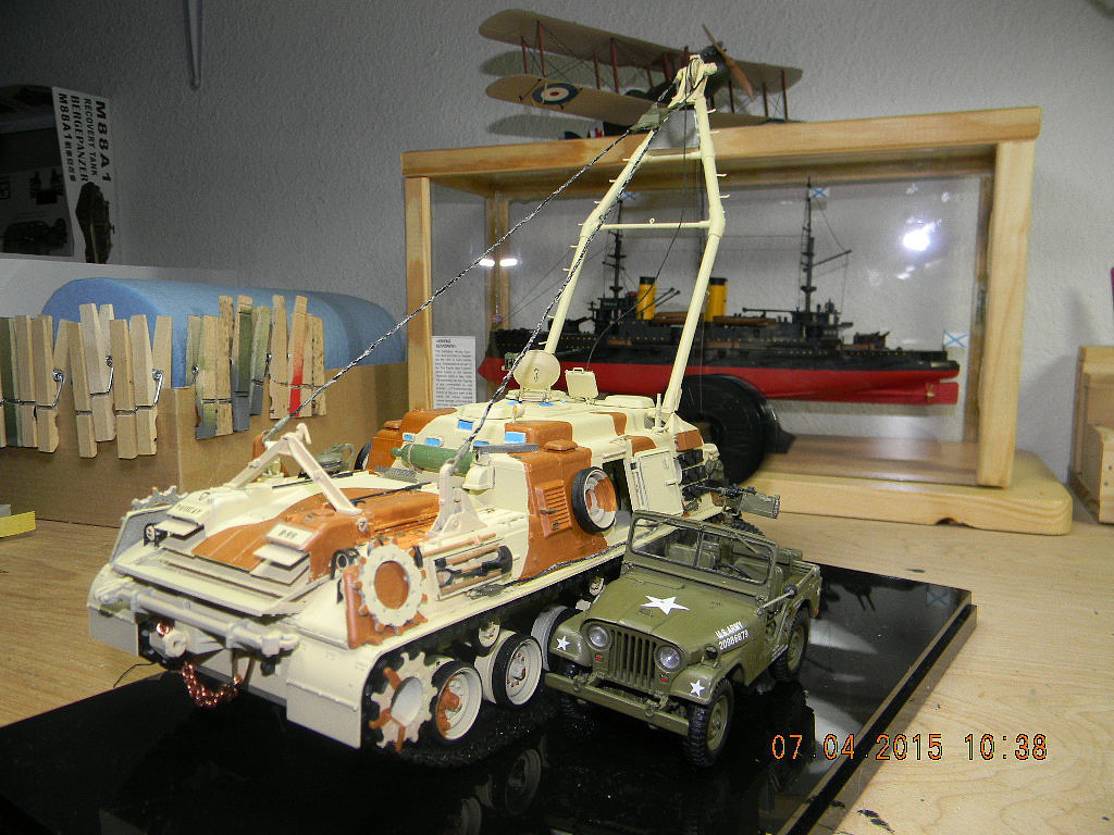 M88A1 Recovery Tank -- Plastic Model Tank Kit -- 1/35 Scale -- #3508 ...