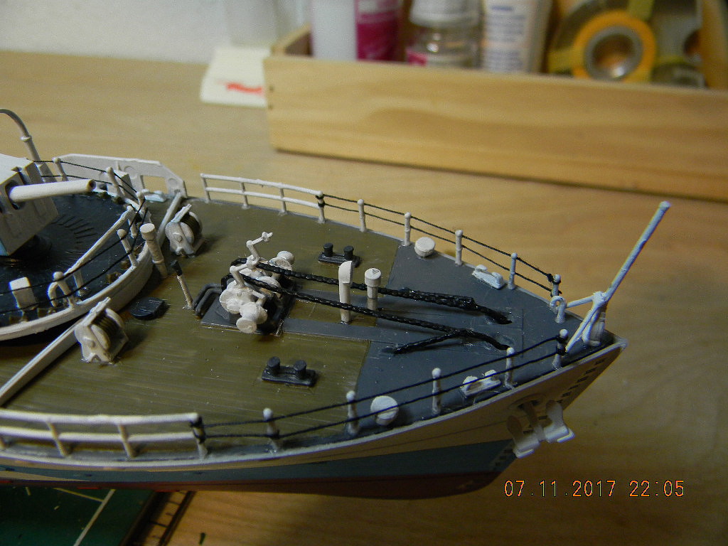 Flower Class Corvette (Early) -- Plastic Model Military Ship Kit -- 1/ ...