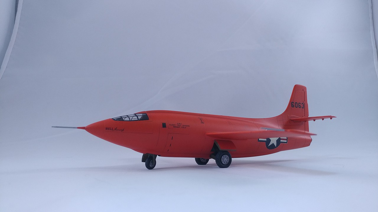 X1 Mach Buster Experimental Rocket Aircraft -- Plastic Model Airplane ...