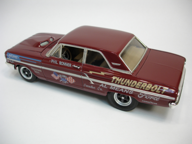 1964 Ford Fairlane Thunderbolt -- Plastic Model Car Kit -- 1/25 Scale ...