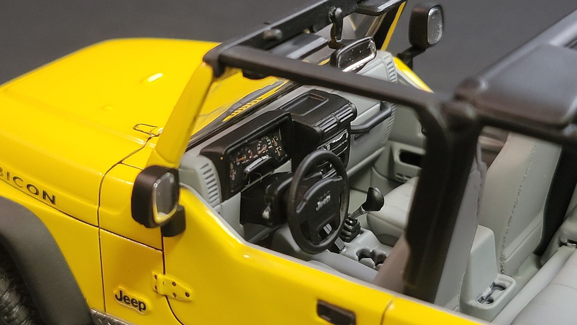 Jeep Wrangler Rubicon -- Plastic Model Jeep Kit -- 1/25 Scale -- #4501 ...