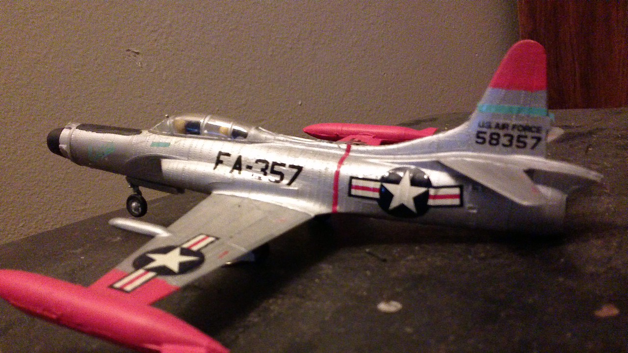 F-94 C Starfire Military Aircraft Plane -- Plastic Model Airplane Kit ...