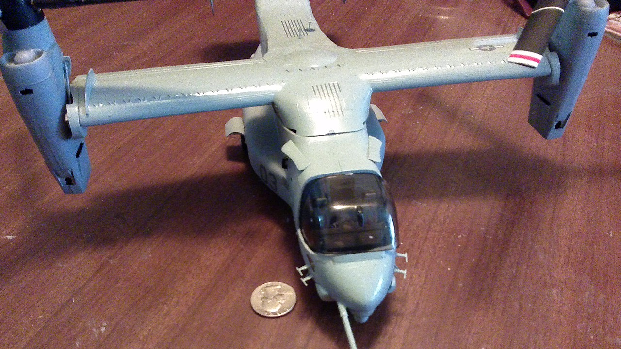 V-22 Osprey -- Plastic Model Helicopter Kit -- 1/48 Scale -- #552622 ...